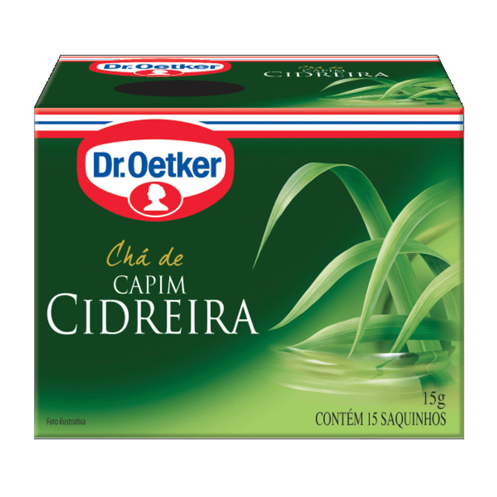 CHA DR OETKER 10GR ERVA CIDEIRA 10 SACHES - supermercadosimperatriz