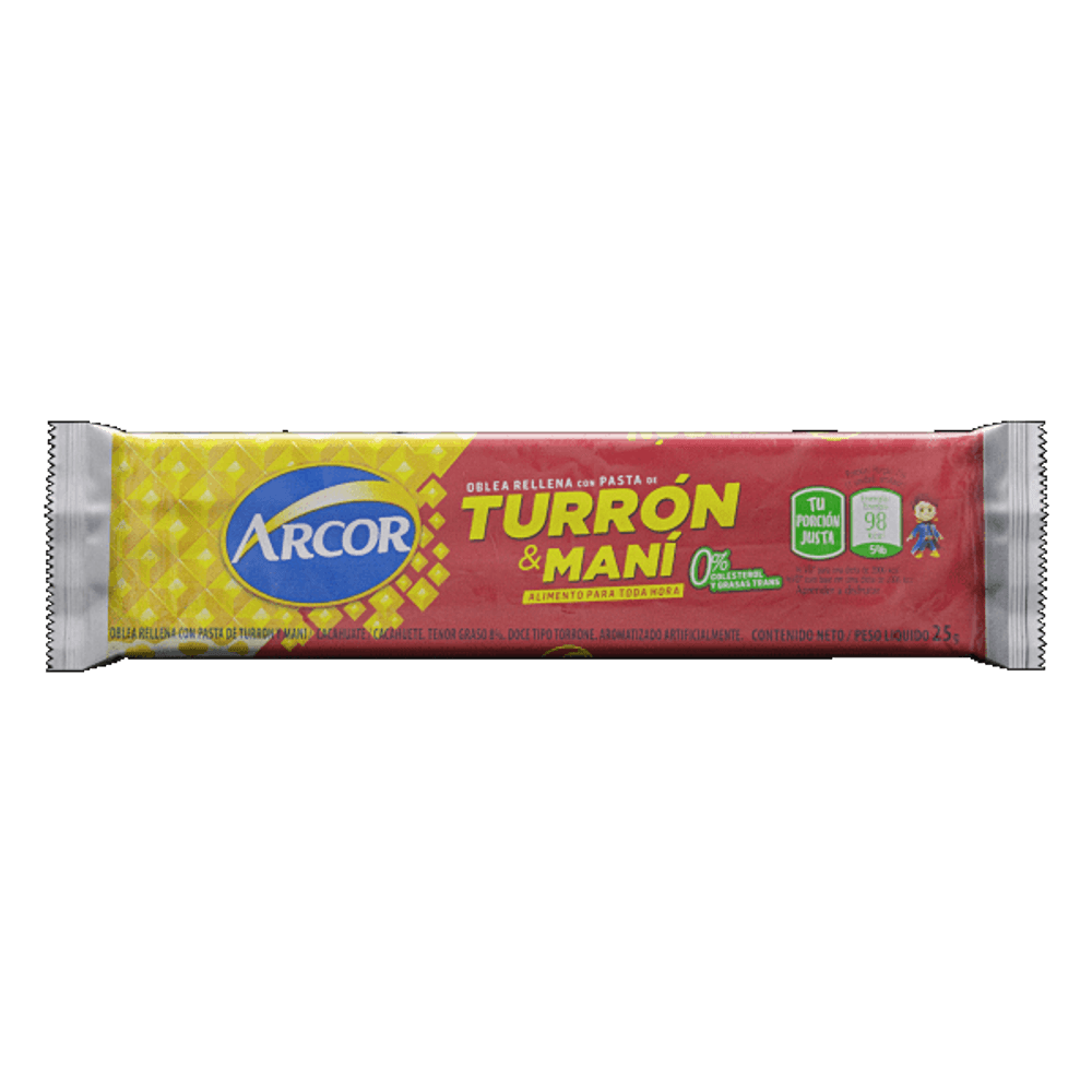 TURRON ARCOR 25GR - supermercadosimperatriz