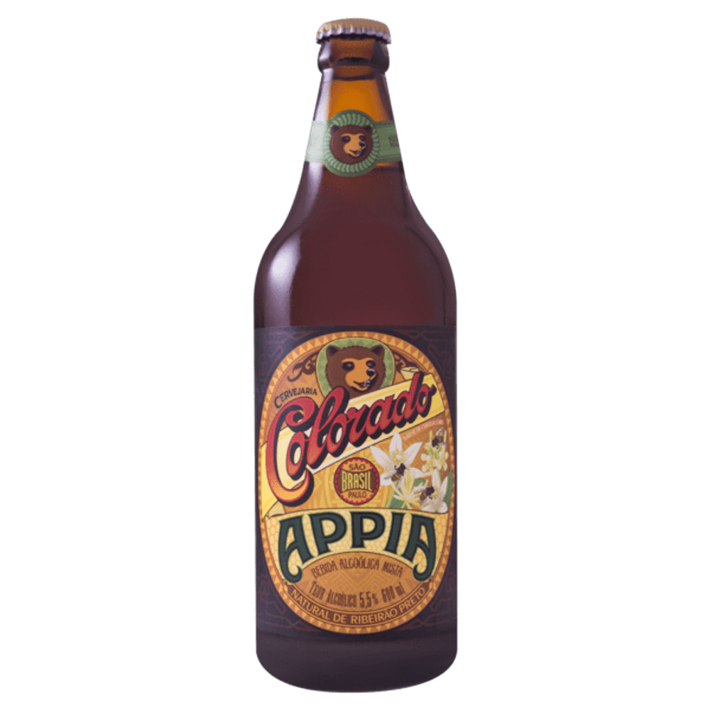 CERVEJA COLORADO 600 ML APPIA - supermercadosimperatriz