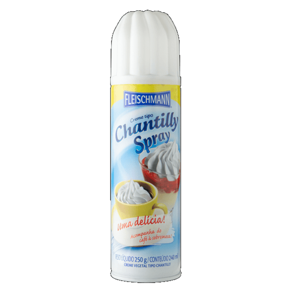 CHANTILLY FLEISCHMANN 240ML SPRAY - supermercadosimperatriz
