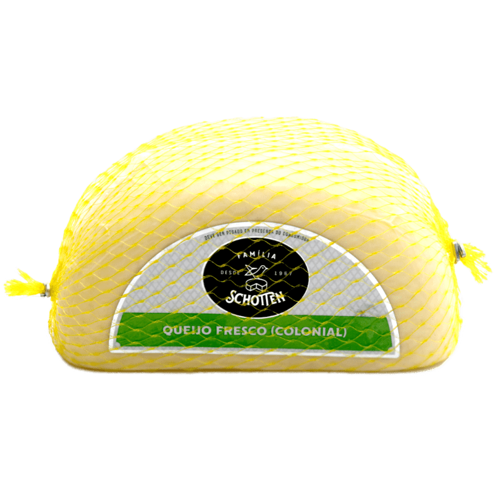 QUEIJO SCHOTTEN FRESCO COLONIAL MEIA LUA PREÇO POR KG ...