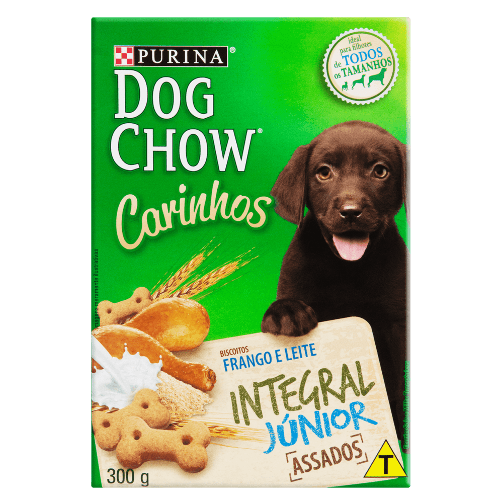 BISCOITO PARA CÃES INTEGRAL DOG CHOW 300GR - supermercadosimperatriz