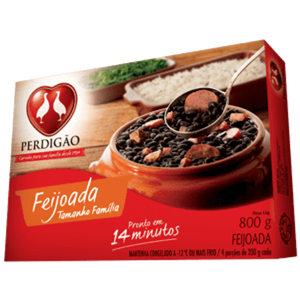 FEIJOADA PRONTA PERDIGÃO 800G - supermercadosimperatriz