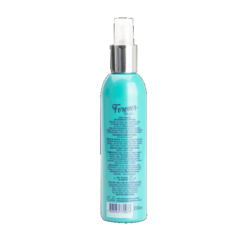 BODY SPLASH FANTASY MAGIC CICLO 200ML2 - supermercadosimperatriz