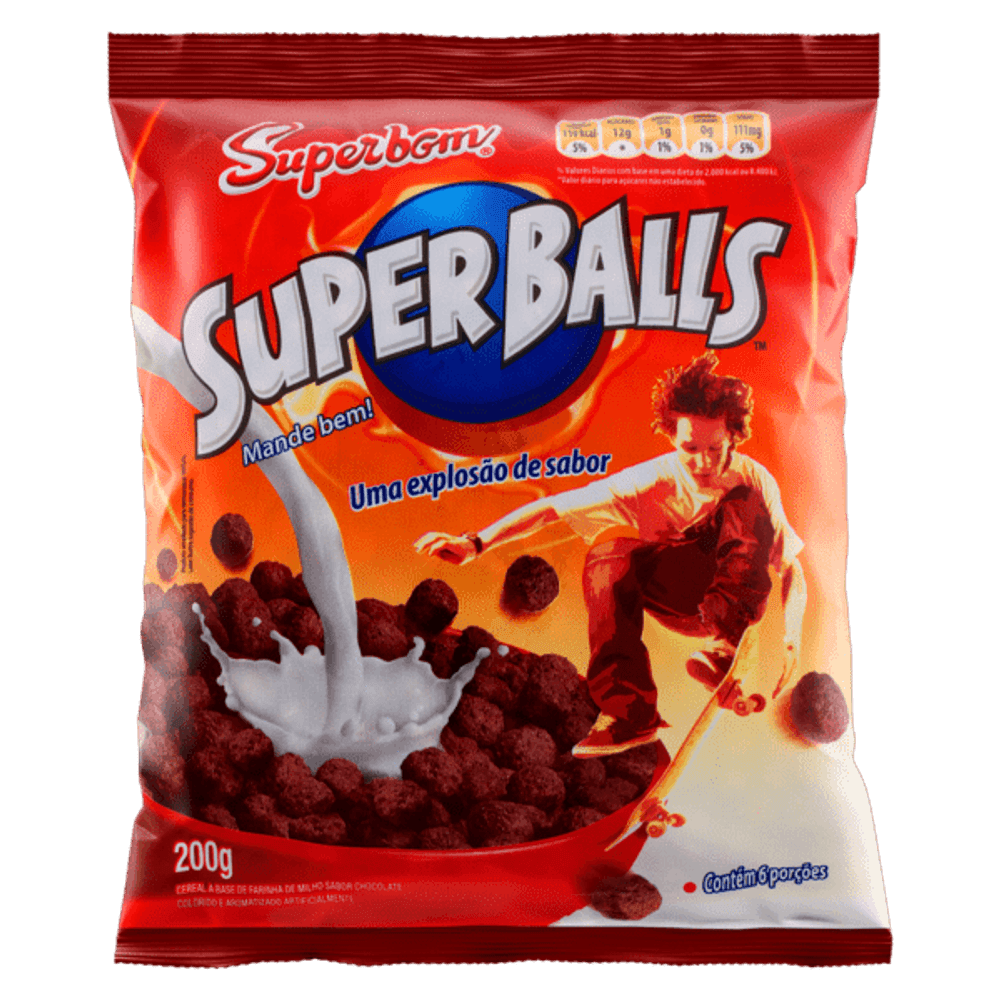 CEREAL SUPER BALLS SUPERBOM KELLOGGS 200G - supermercadosimperatriz
