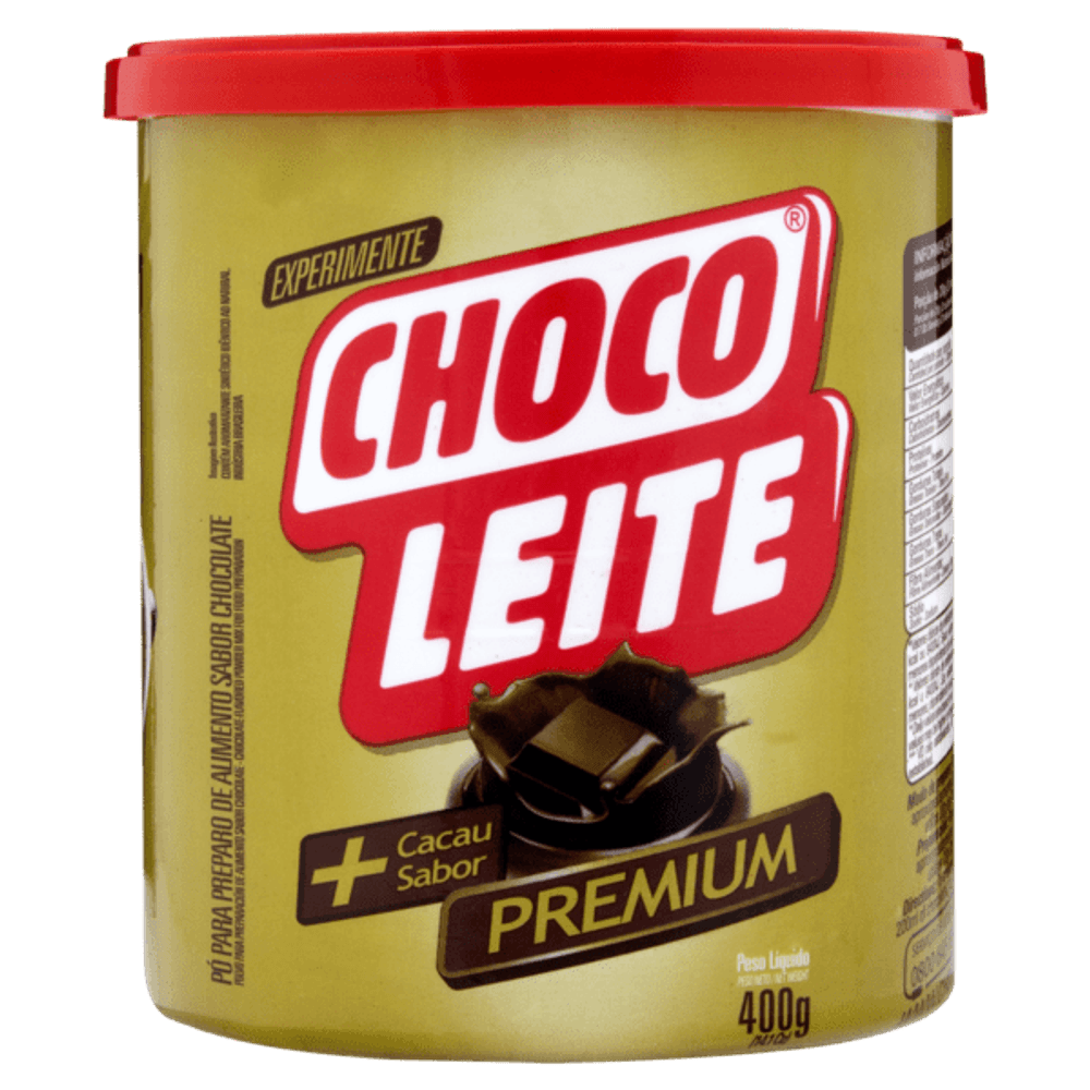 ACHOCOLATADO EM PÓ CHOCOLEITE PREMIUM POTE 400G - supermercadosimperatriz