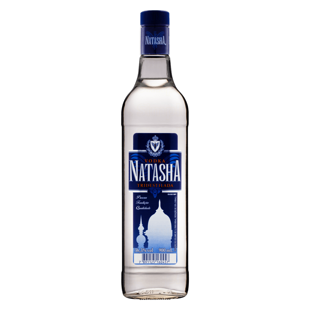 VODKA NATASHA GARRAFA 900ML - supermercadosimperatriz