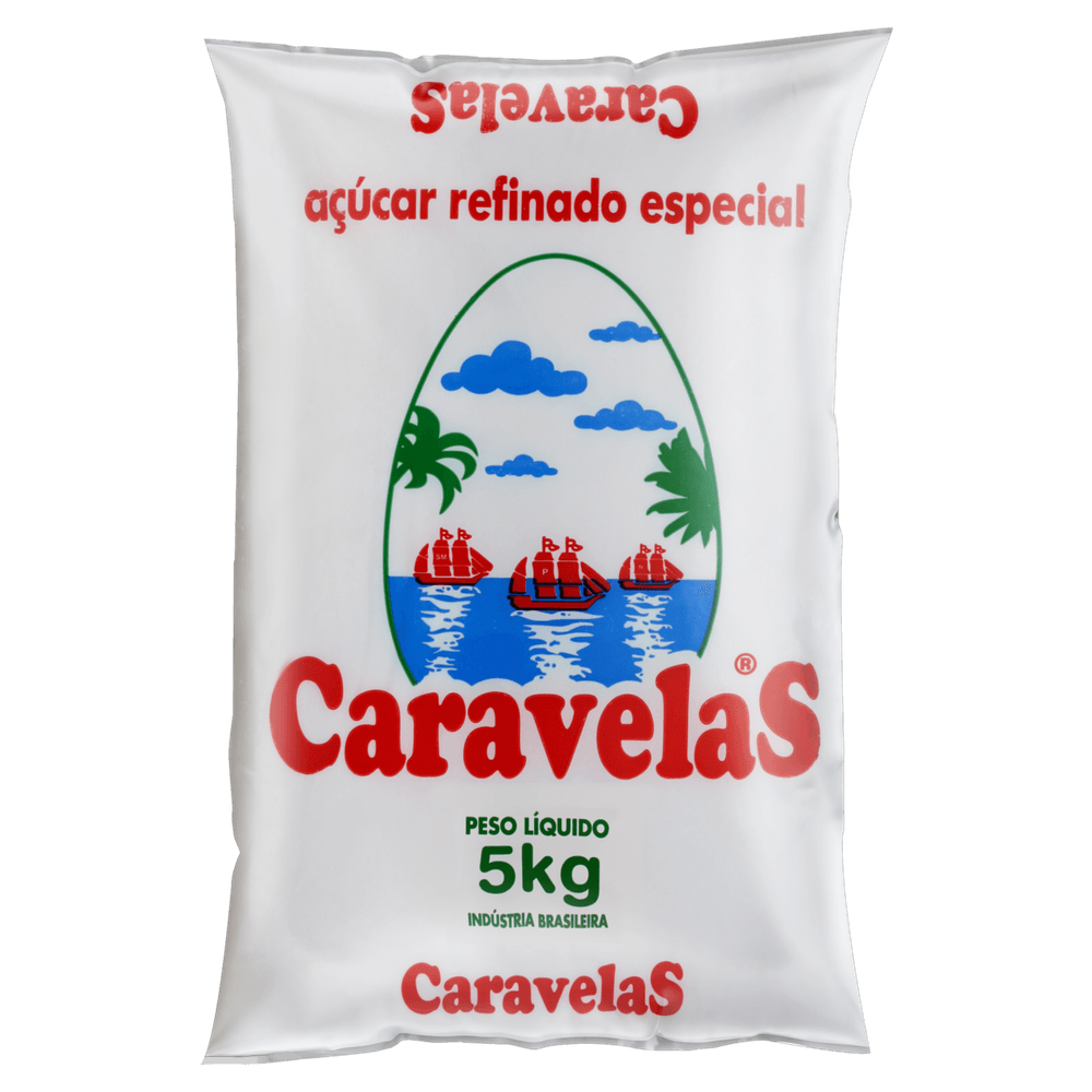 AÇÚCAR REFINADO CARAVELAS 5KG - supermercadosimperatriz