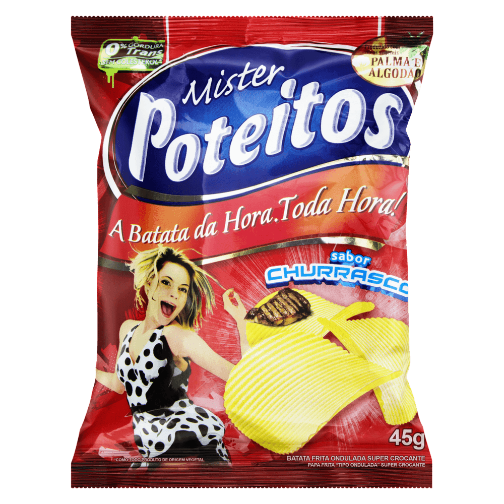 BATATA MISTER POTEITOS 45G ONDULADA - supermercadosimperatriz