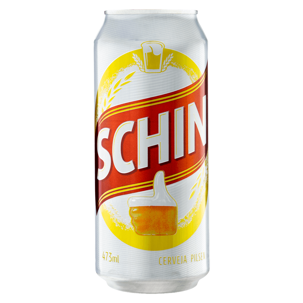 CERVEJA SCHIN 473ML PILSEN LT - supermercadosimperatriz