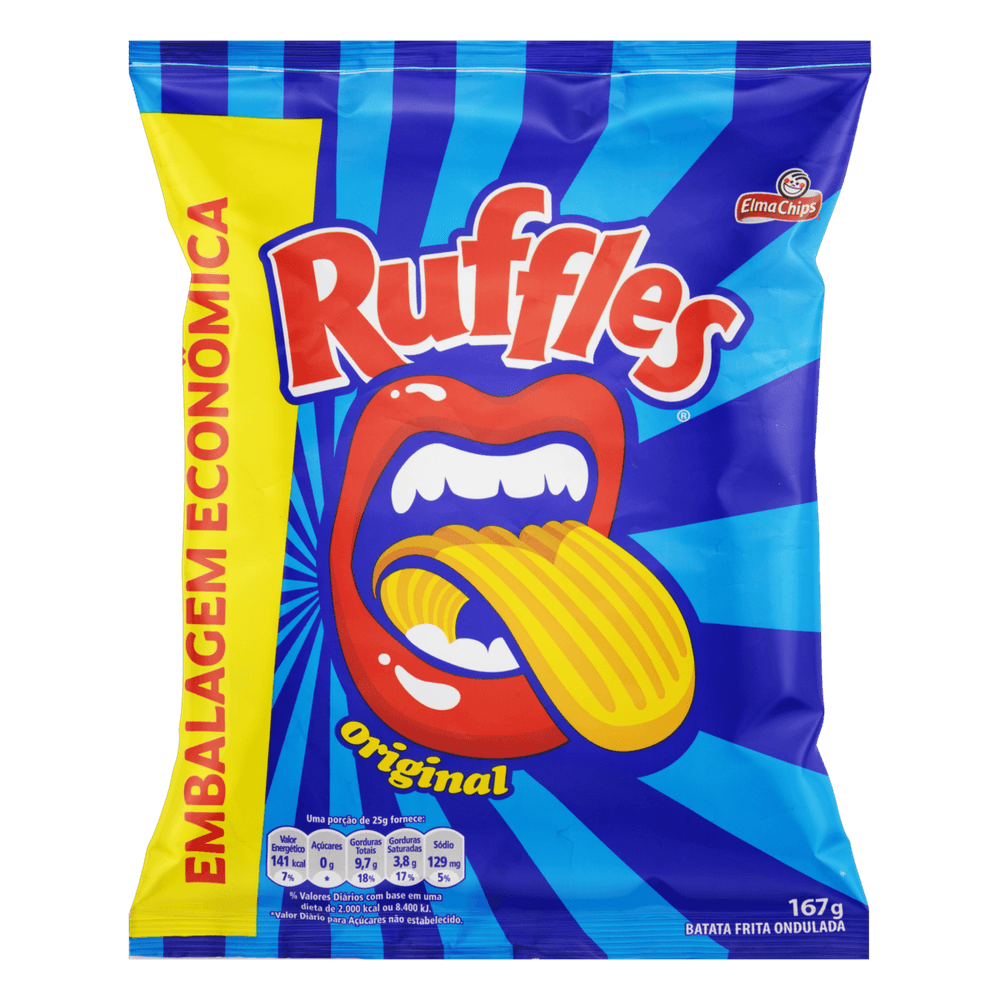 BATATA RUFFLES 167GR - supermercadosimperatriz