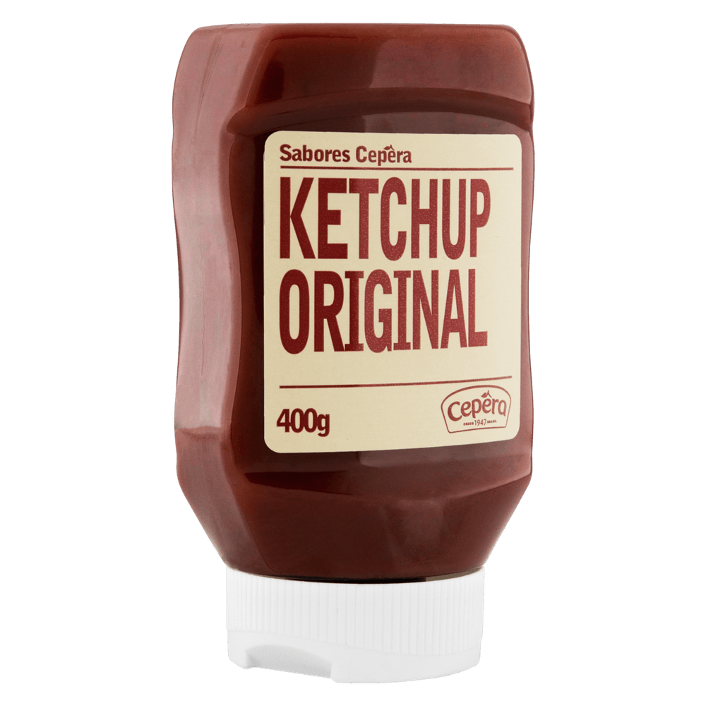 KETCHUP CEPÊRA 400G ORIGINAL - supermercadosimperatriz