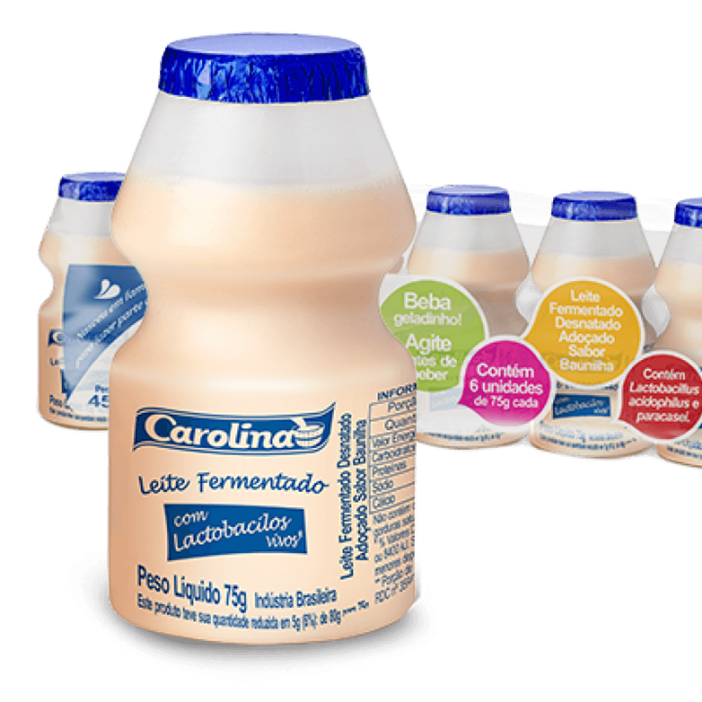 LEITE FERMENTADO TRADICIONAL CAROLINA 450G - supermercadosimperatriz