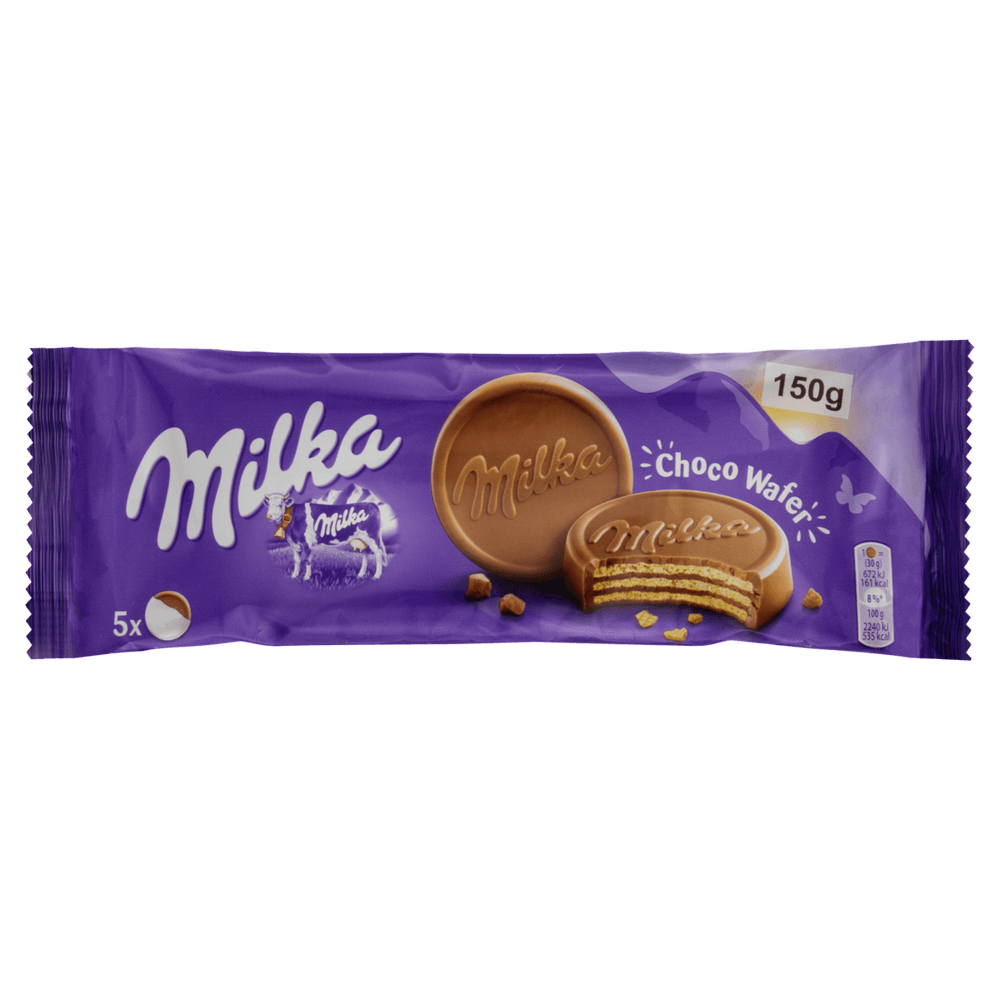 BISC MILKA 150G CHOCO WAFER - supermercadosimperatriz