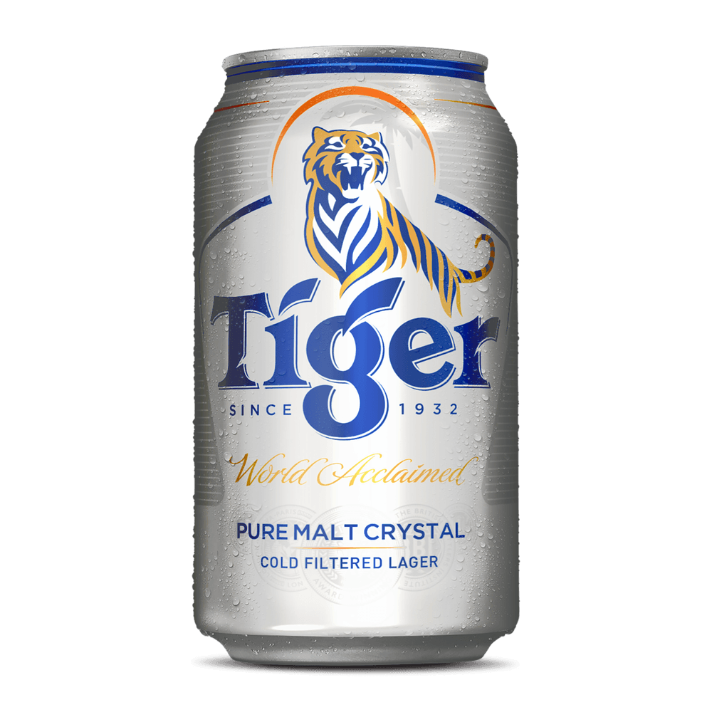 Cerveja Puro Malte Lager Crystal Tiger Lata 350ml - supermercadosimperatriz