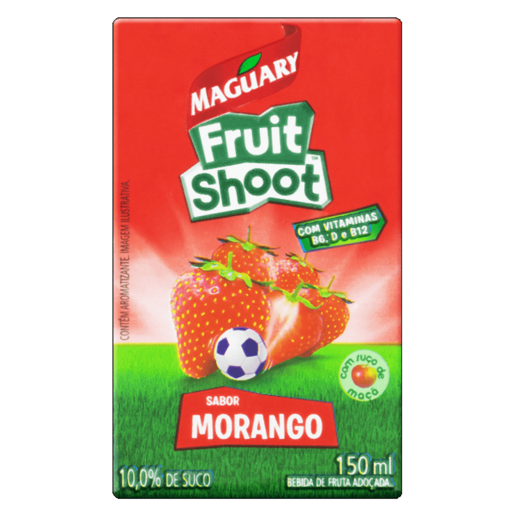 FRUIT SHOOT MORANGO MAGUARY GARRAFA 150ML - supermercadosimperatriz