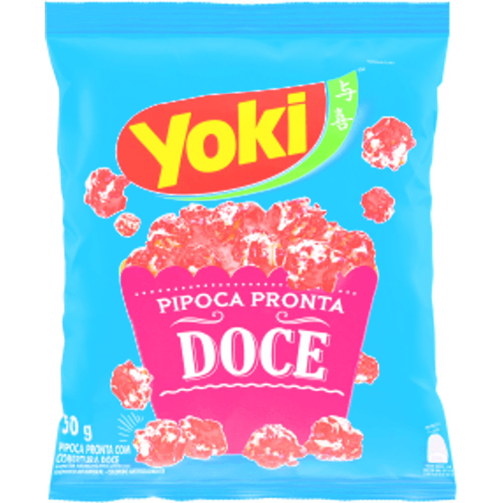 PIPOCA PRONTA YOKI 50G DOCE - supermercadosimperatriz