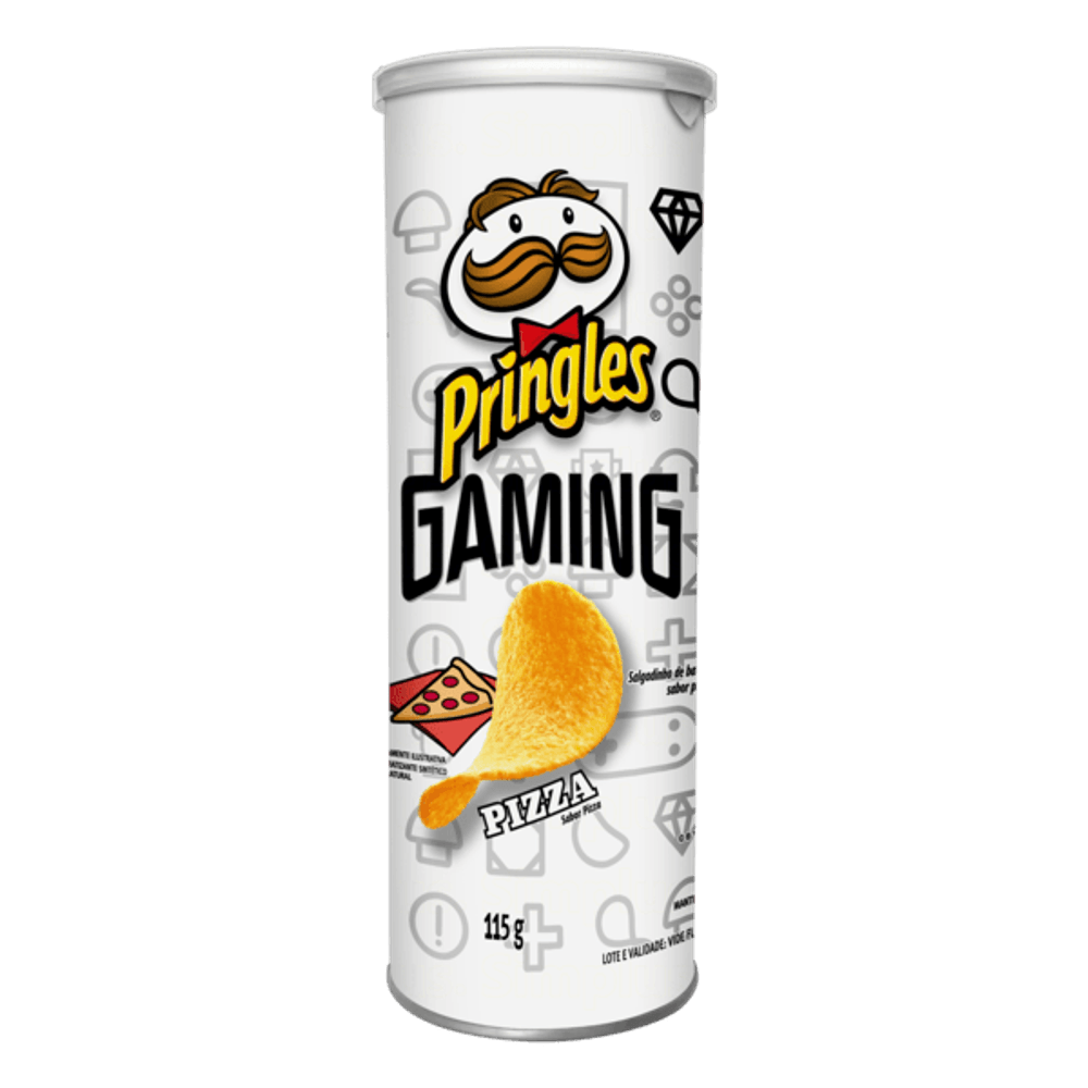 BATATA PRINGLES 115G GAMING TUBO - supermercadosimperatriz