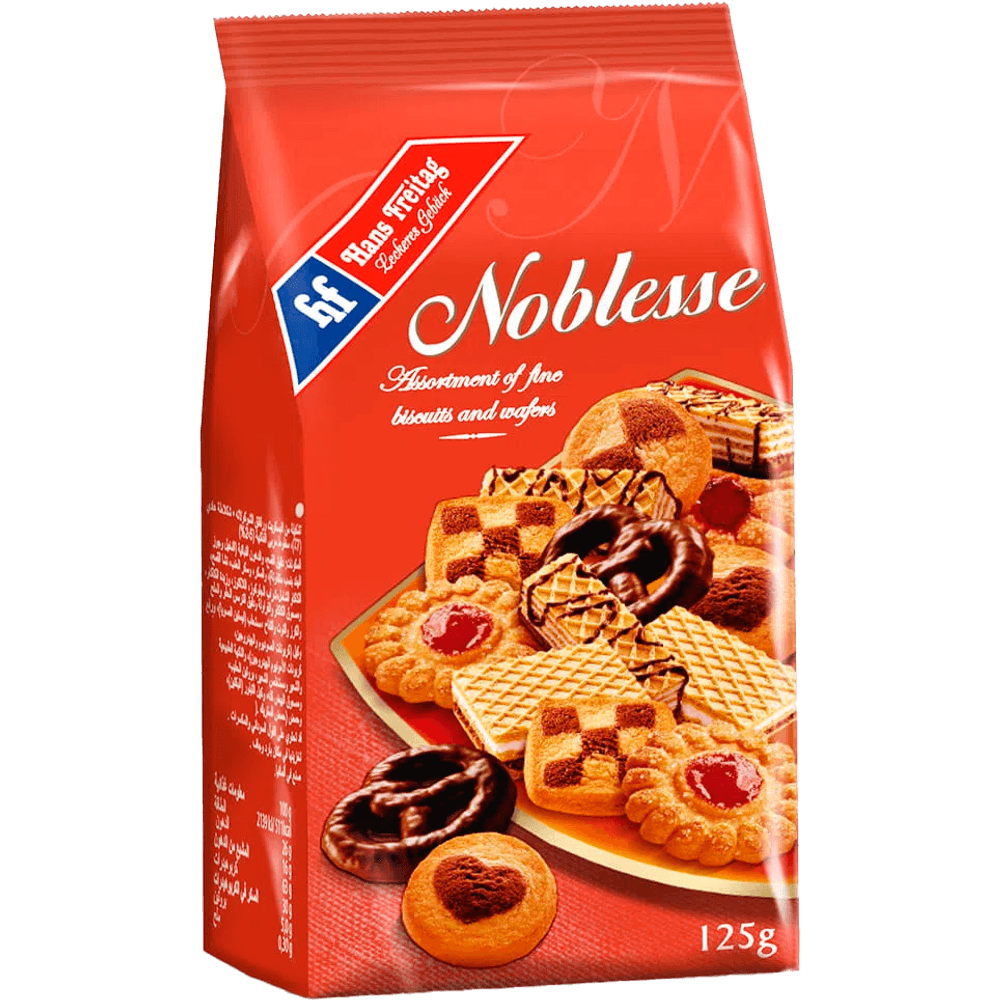 BISC HANS FREITAG 125G NOBLESSE - supermercadosimperatriz