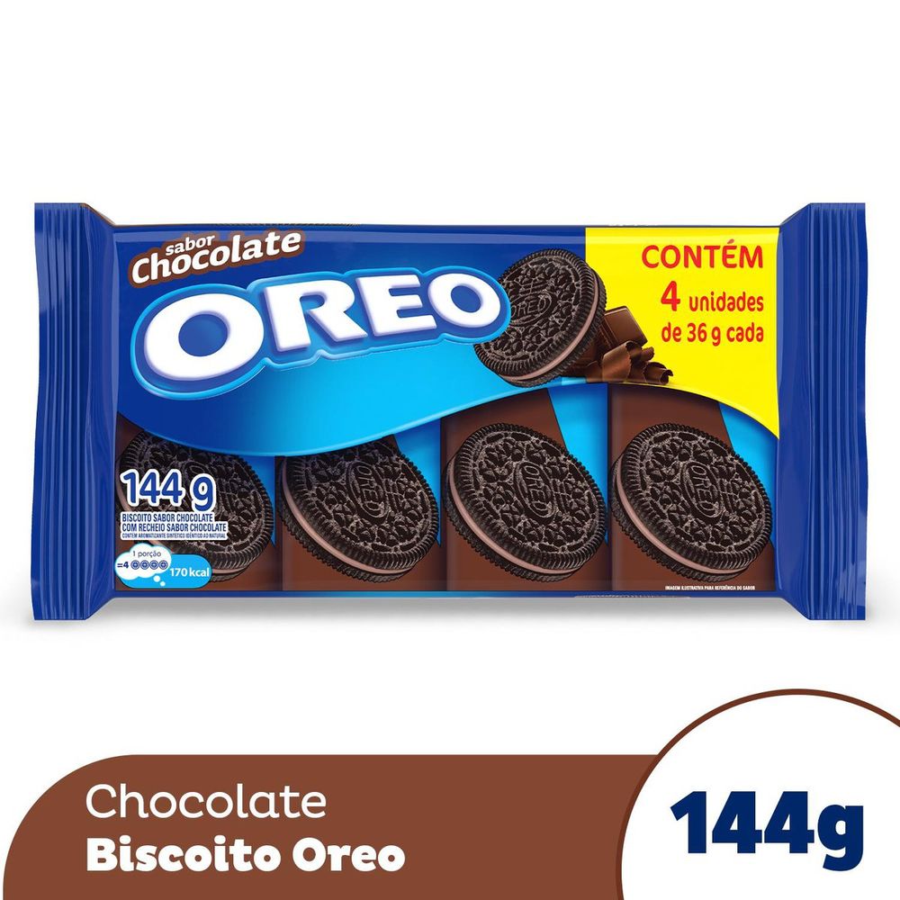 BISC OREO CHOCOLATE144GR - supermercadosimperatriz