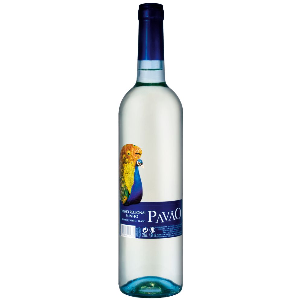 VINHO PAVAO 750ML REGIONAL MINHO - supermercadosimperatriz