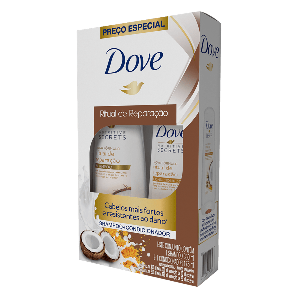 KIT DOVE SH 350ML+COND 175ML - supermercadosimperatriz