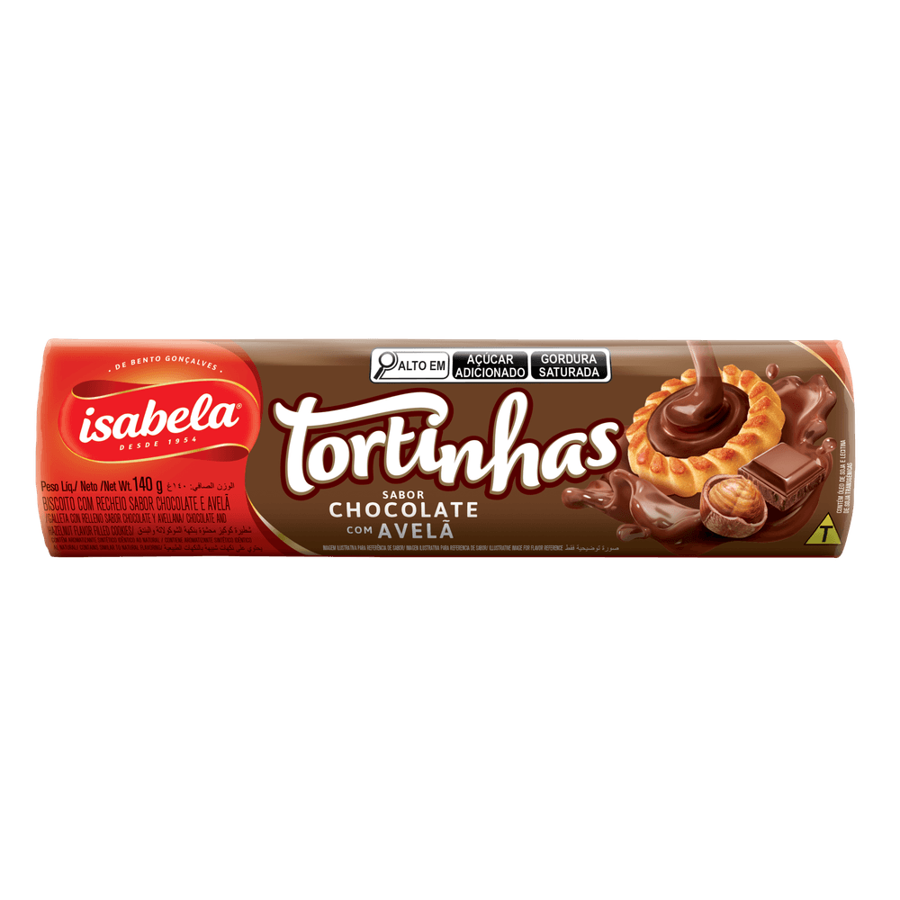 BISC TORTINHA ISABELA 140G - supermercadosimperatriz