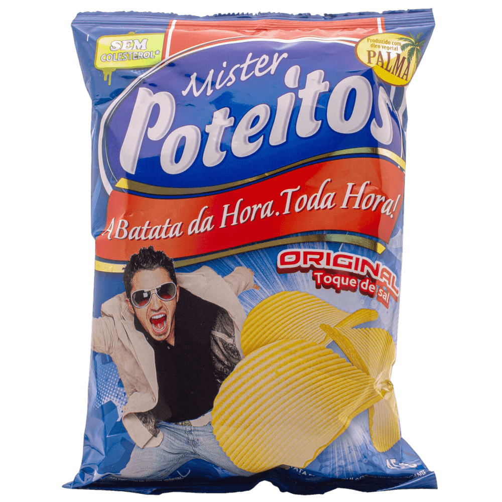 BATATA MISTER POTEITOS 45G ONDULADA - supermercadosimperatriz